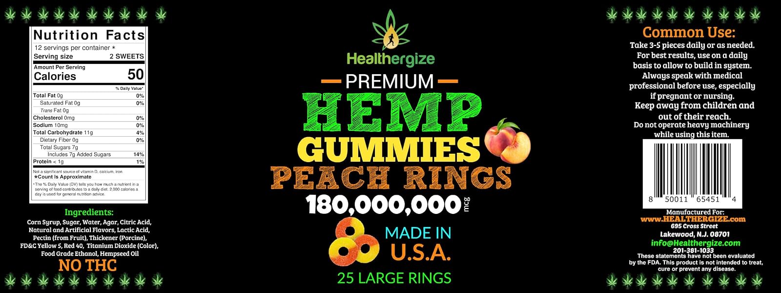delicious hemp gummy multivitamins