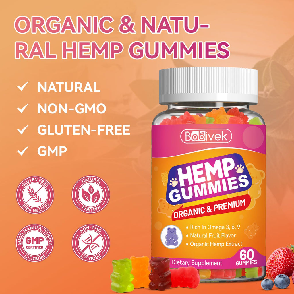delicious hemp seed oil gummies