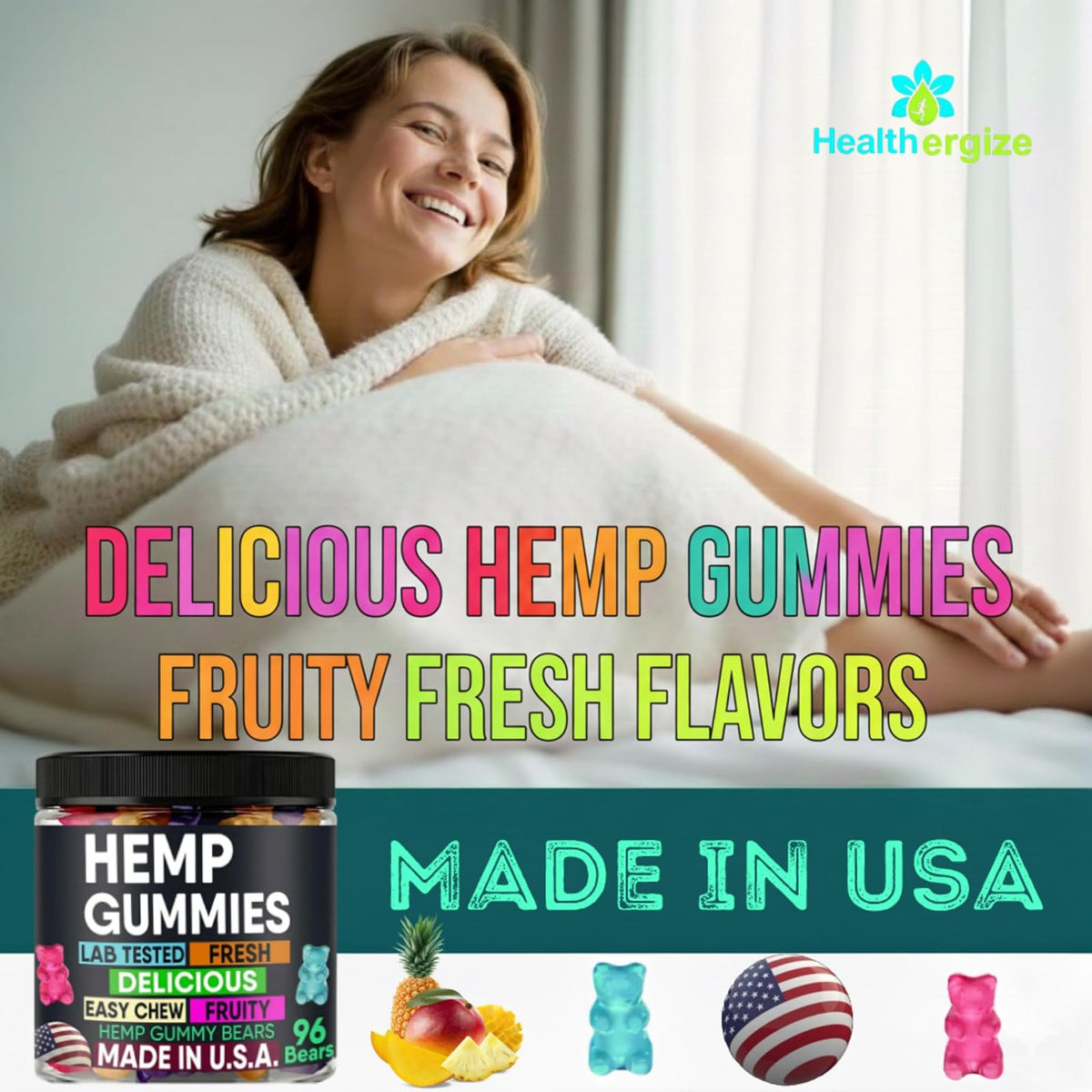 Delicious hemp sleep gummies