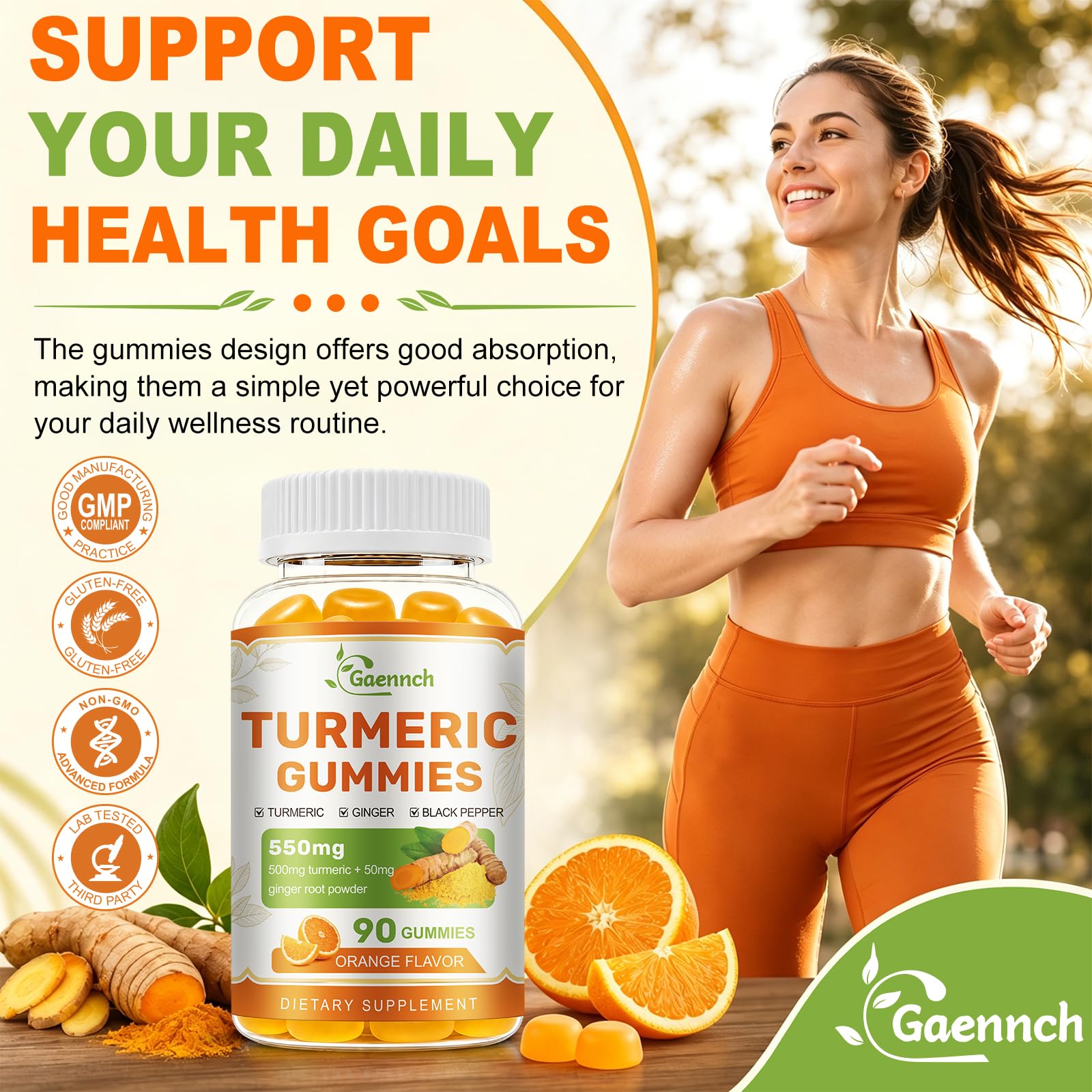 Delicious herbal gummy vitamins
