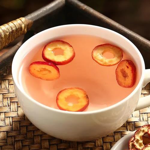 Delicious herbal hawthorn fruit drink