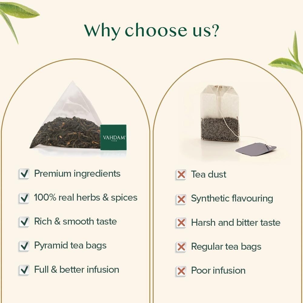 delicious herbal tea experience