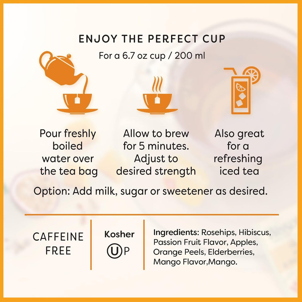 delicious herbal tea for iced beverages