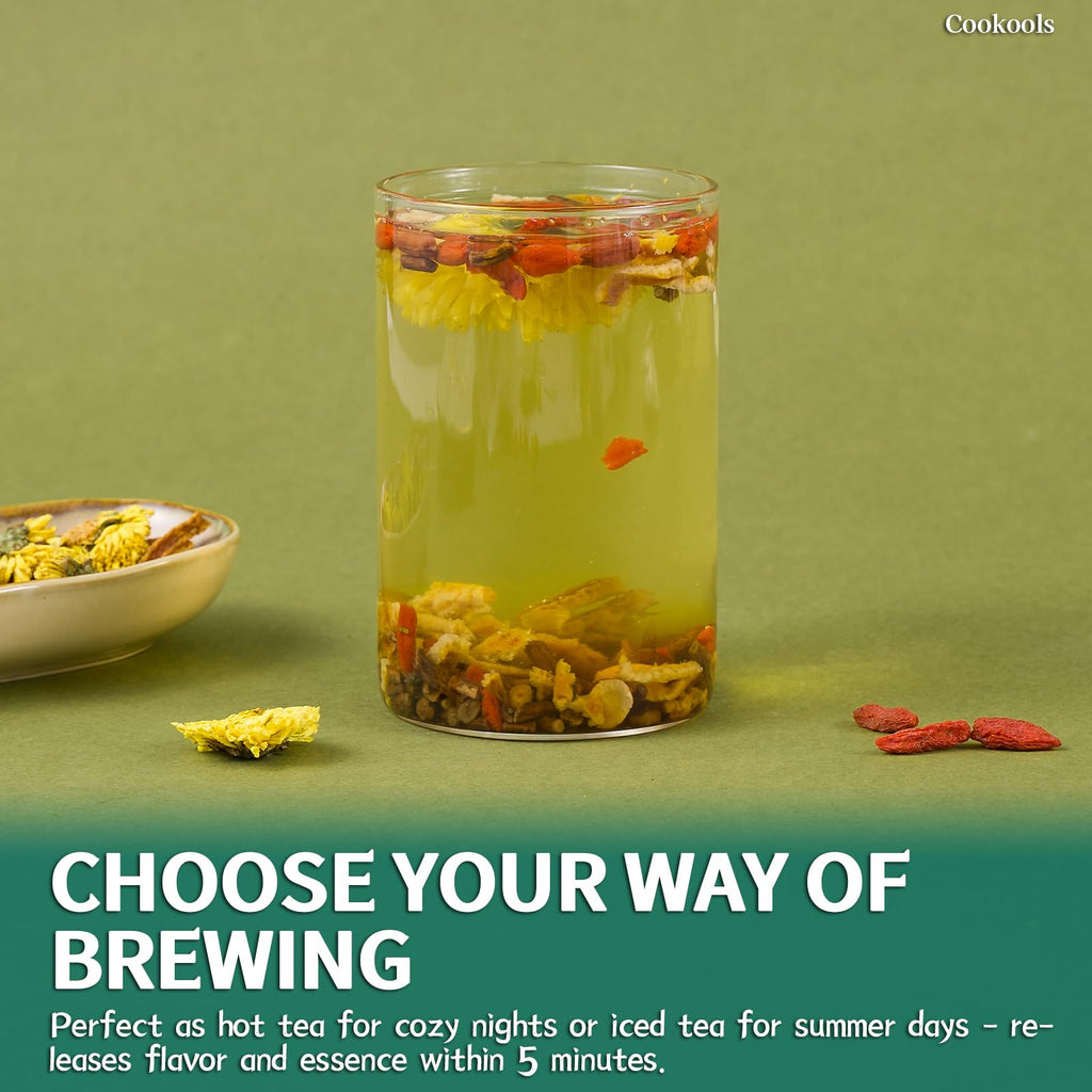 delicious herbal tea for wellness