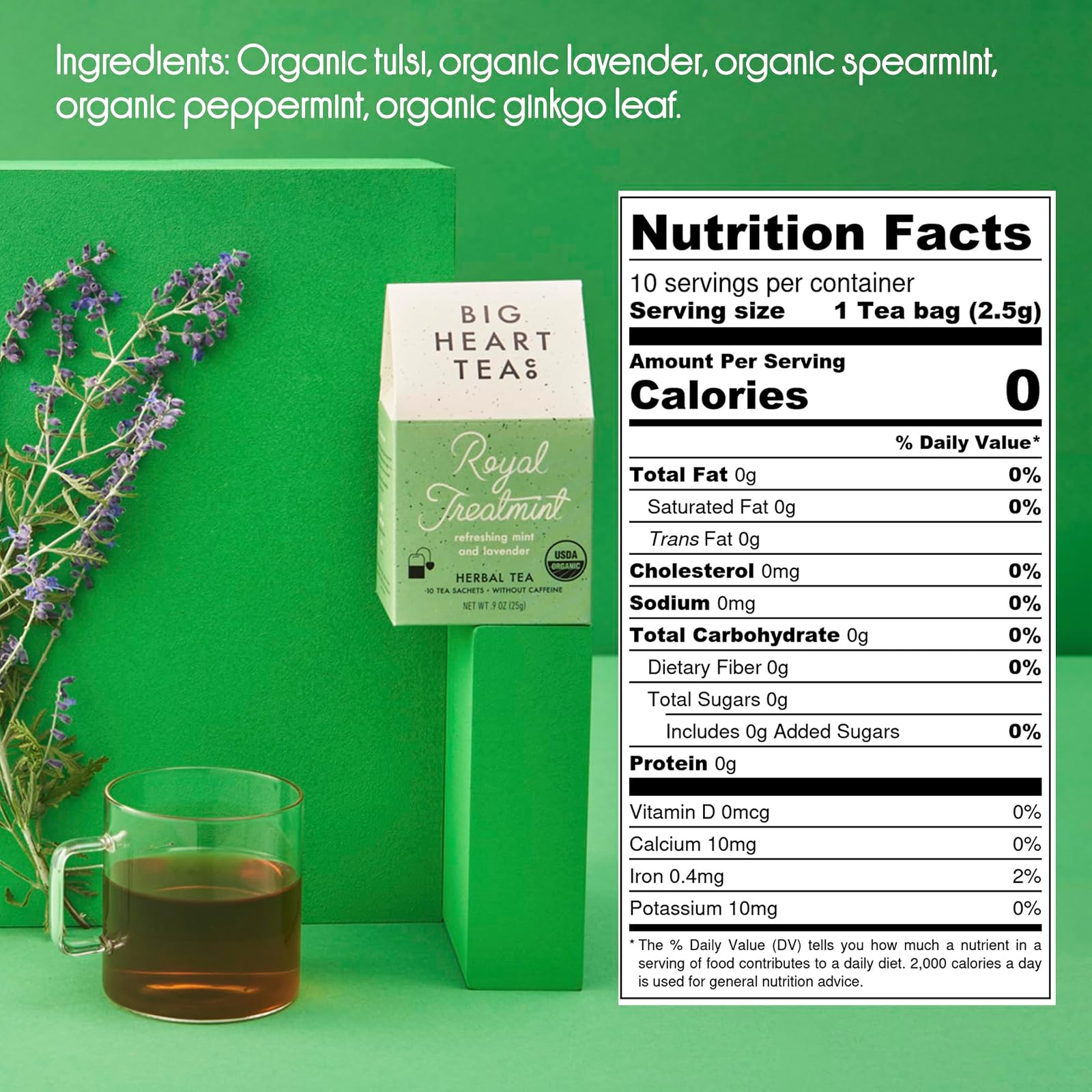 delicious herbal tea for wellness