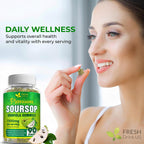Delicious herbal tea soursop gummies