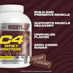 delicious Hershey's chocolate whey protein