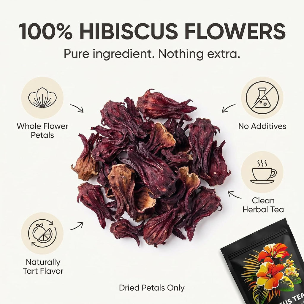 delicious hibiscus tea flavour