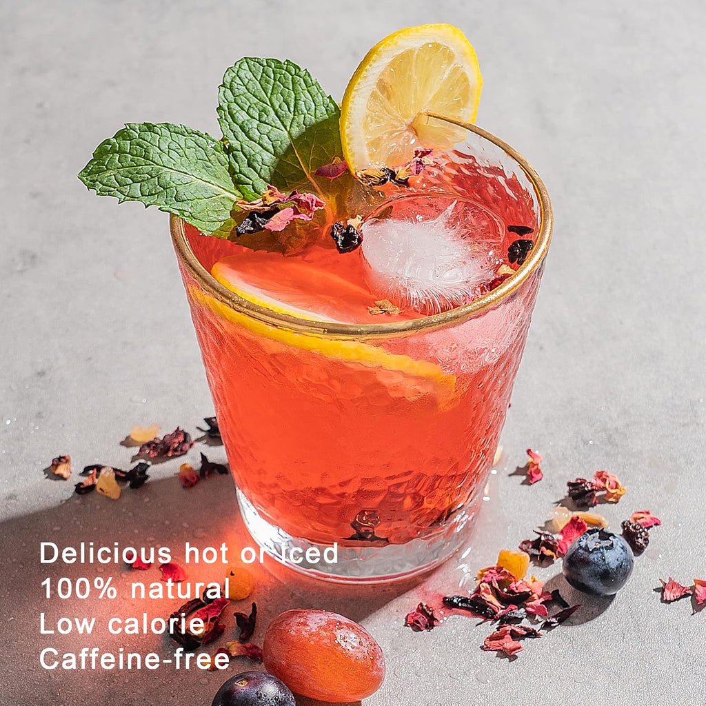 delicious hibiscus tea for wellness