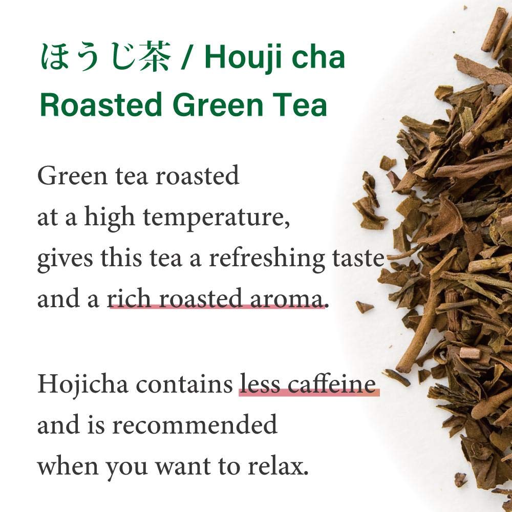 delicious hojicha tea for sipping