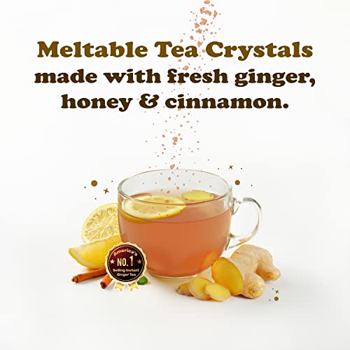 Delicious honey ginger tea blend
