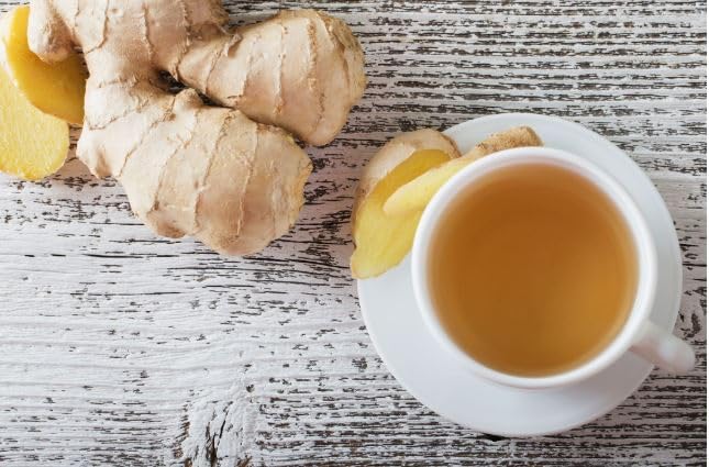 delicious honey-infused ginger tea