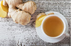 delicious honey-infused ginger tea