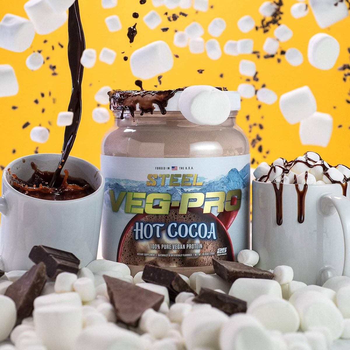 delicious hot cocoa protein shake