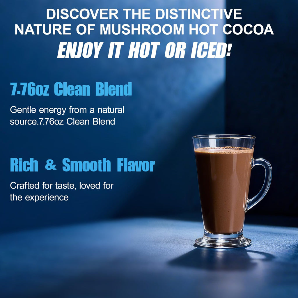 delicious hot cocoa with reishi