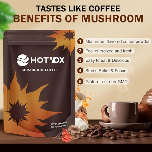 delicious hotvox mushroom blend