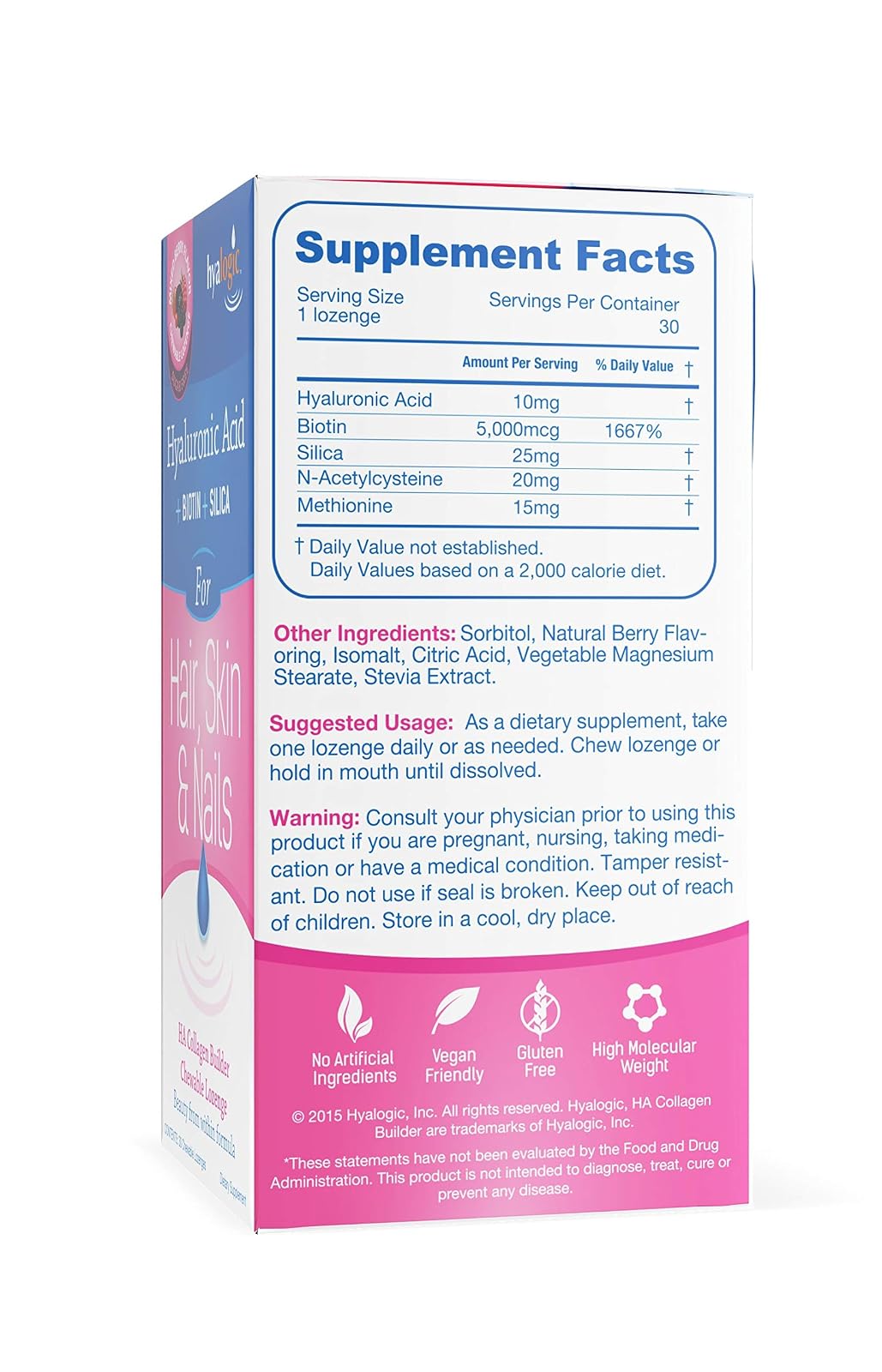 delicious hyaluronic acid supplement