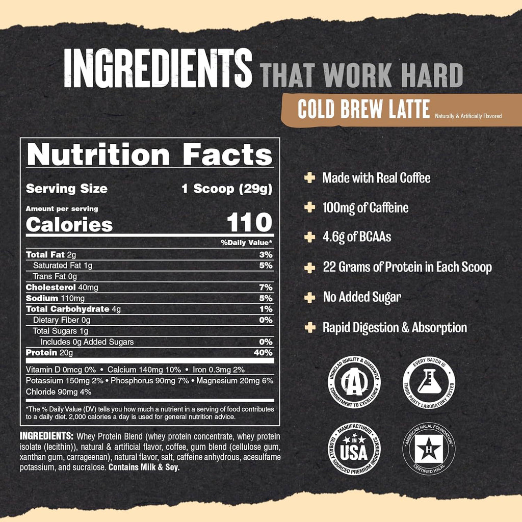 delicious iced coffee protein powder