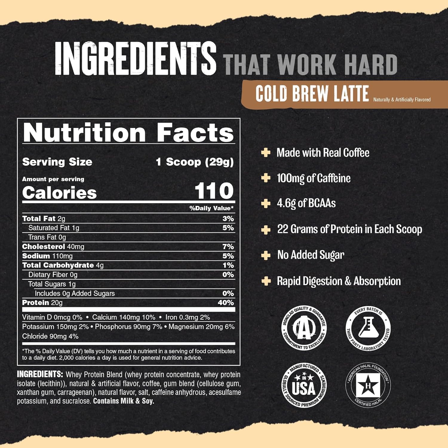 delicious iced coffee protein powder