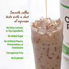 delicious iced coffee protein shake