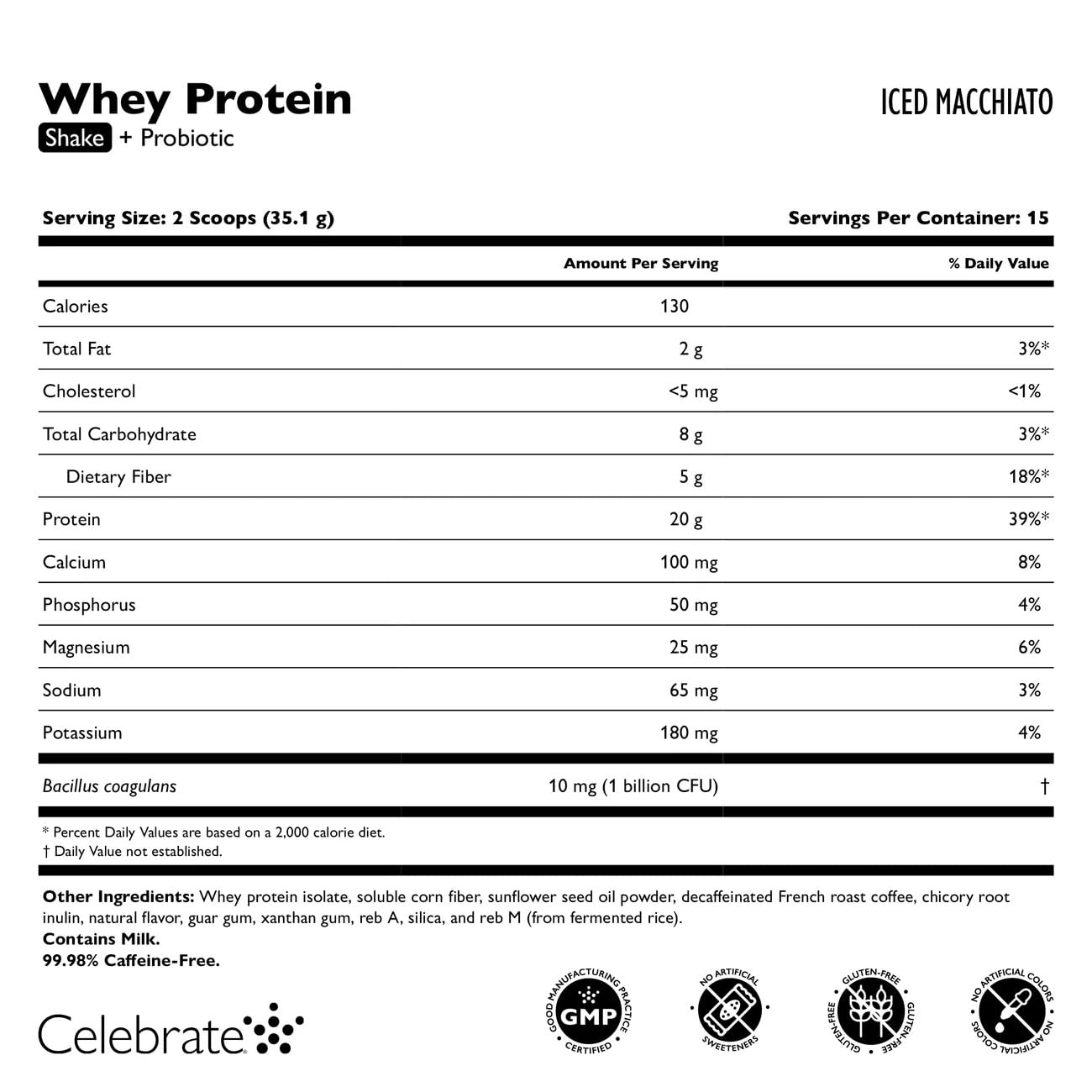 delicious iced macchiato whey protein