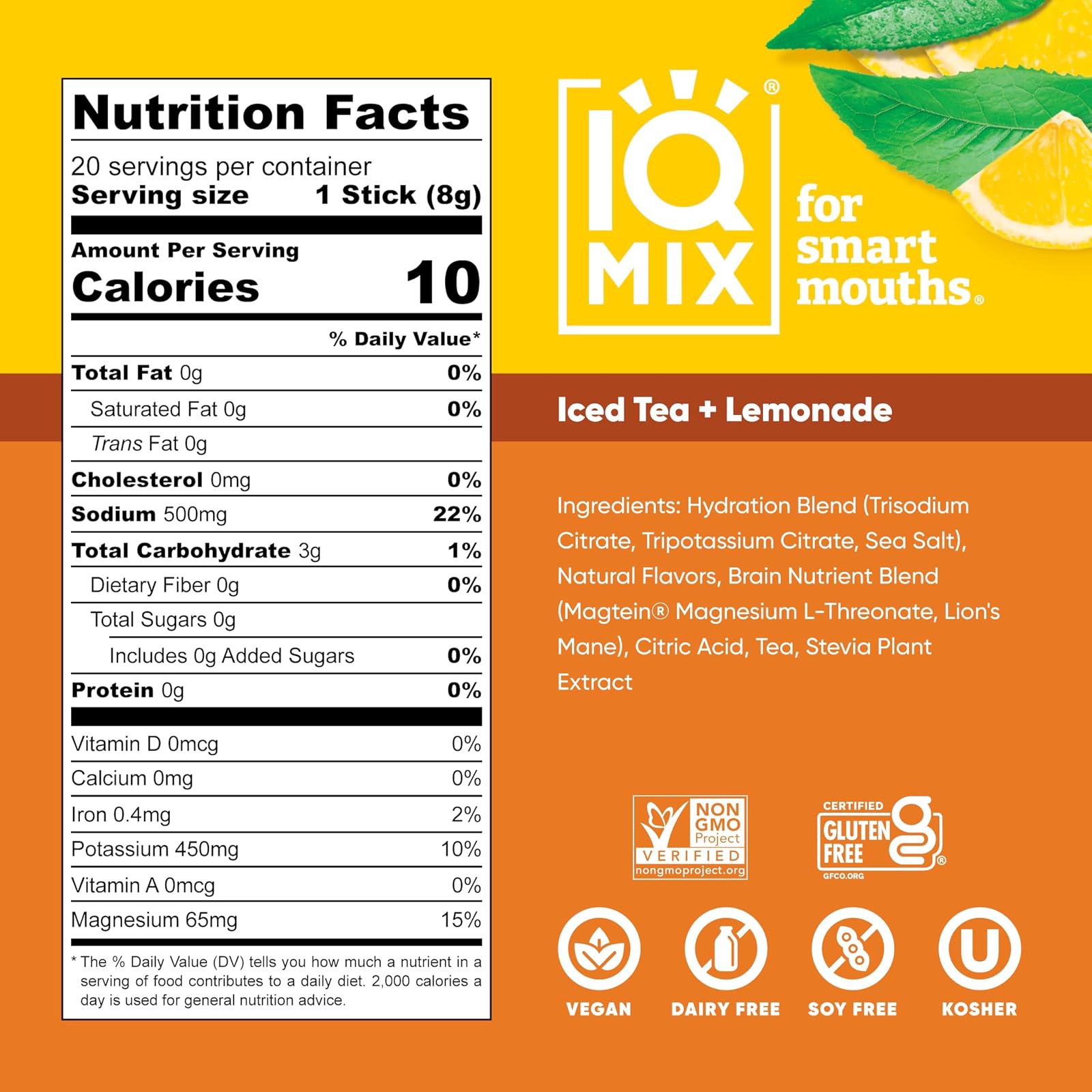 delicious iced tea electrolyte blend
