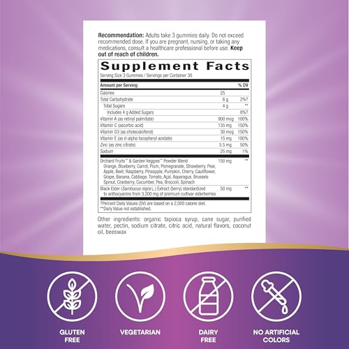Delicious immune support gummies for kids
