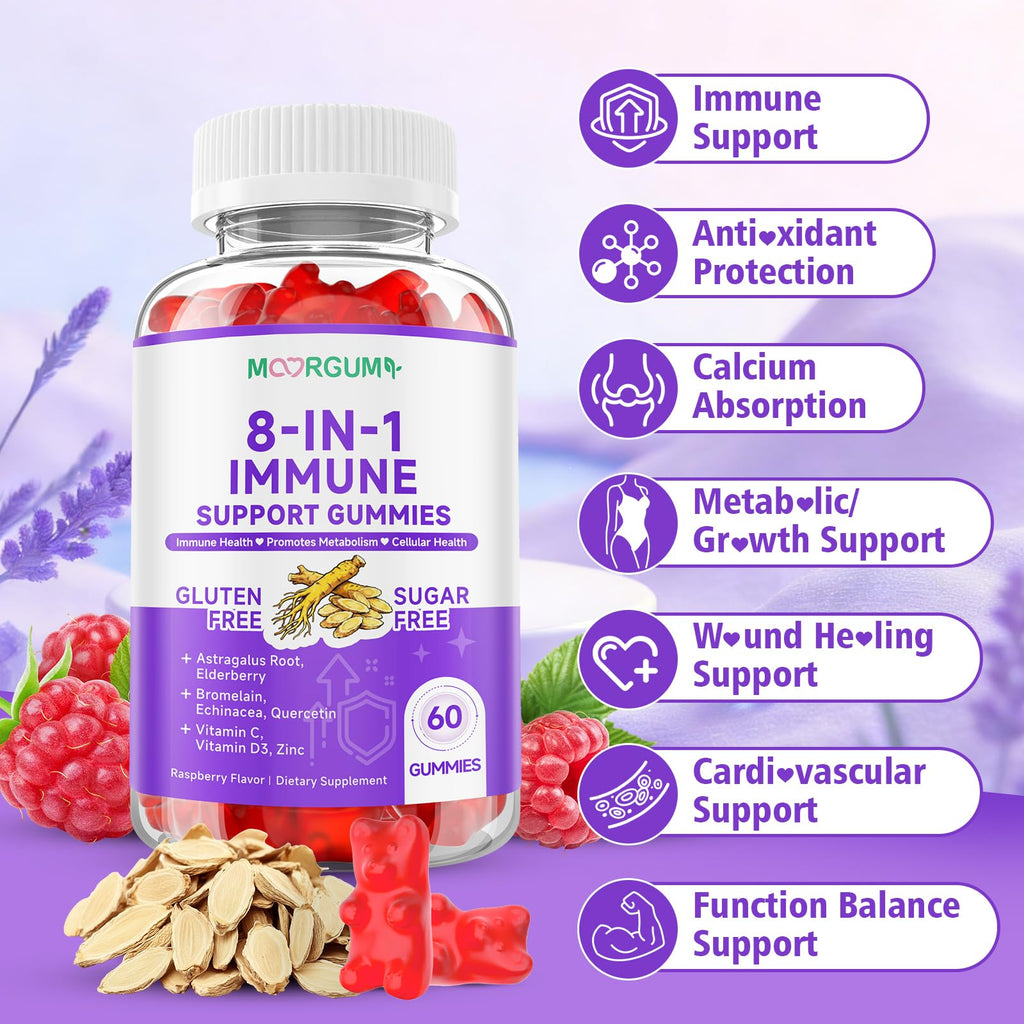 delicious immune support gummy vitamins