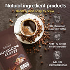 delicious instant mushroom coffee blend