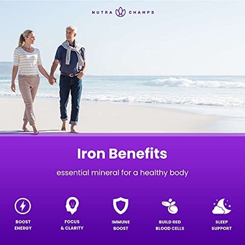 Delicious iron gummies for adults