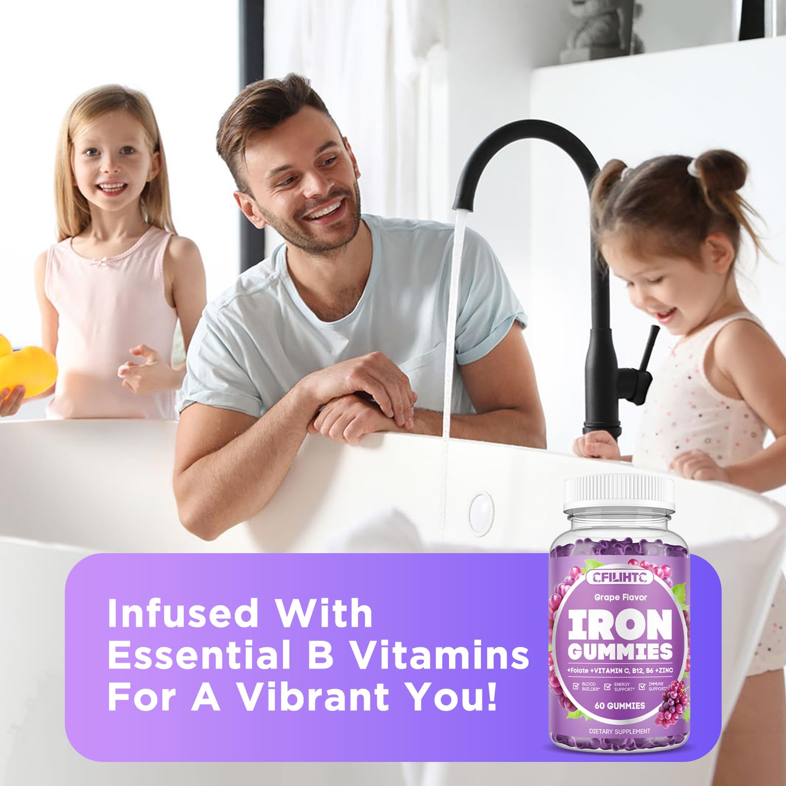 delicious iron gummies for better absorption