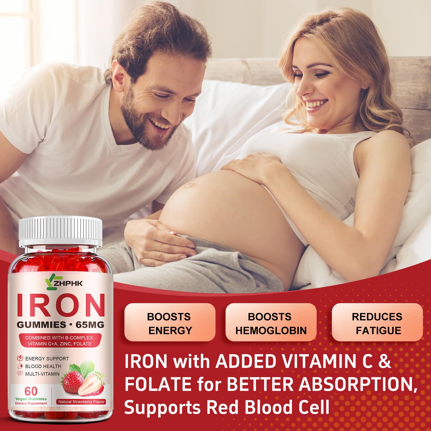 delicious iron gummies for better absorption