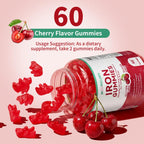 Delicious iron gummies for better health