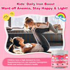 Delicious iron gummies for children