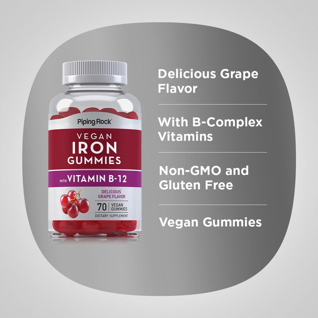 Delicious iron gummies for daily use