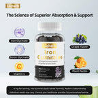 Delicious Iron Gummies for daily use