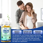 delicious iron gummies for daily use