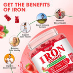 Delicious iron gummies for daily use