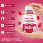 Delicious iron gummies for everyday use