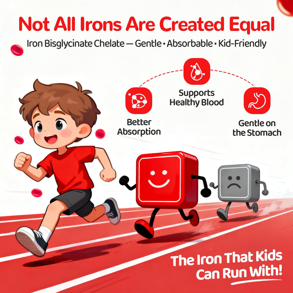 delicious iron gummies for growth