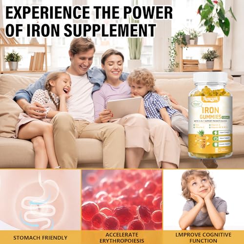 delicious iron gummies for health