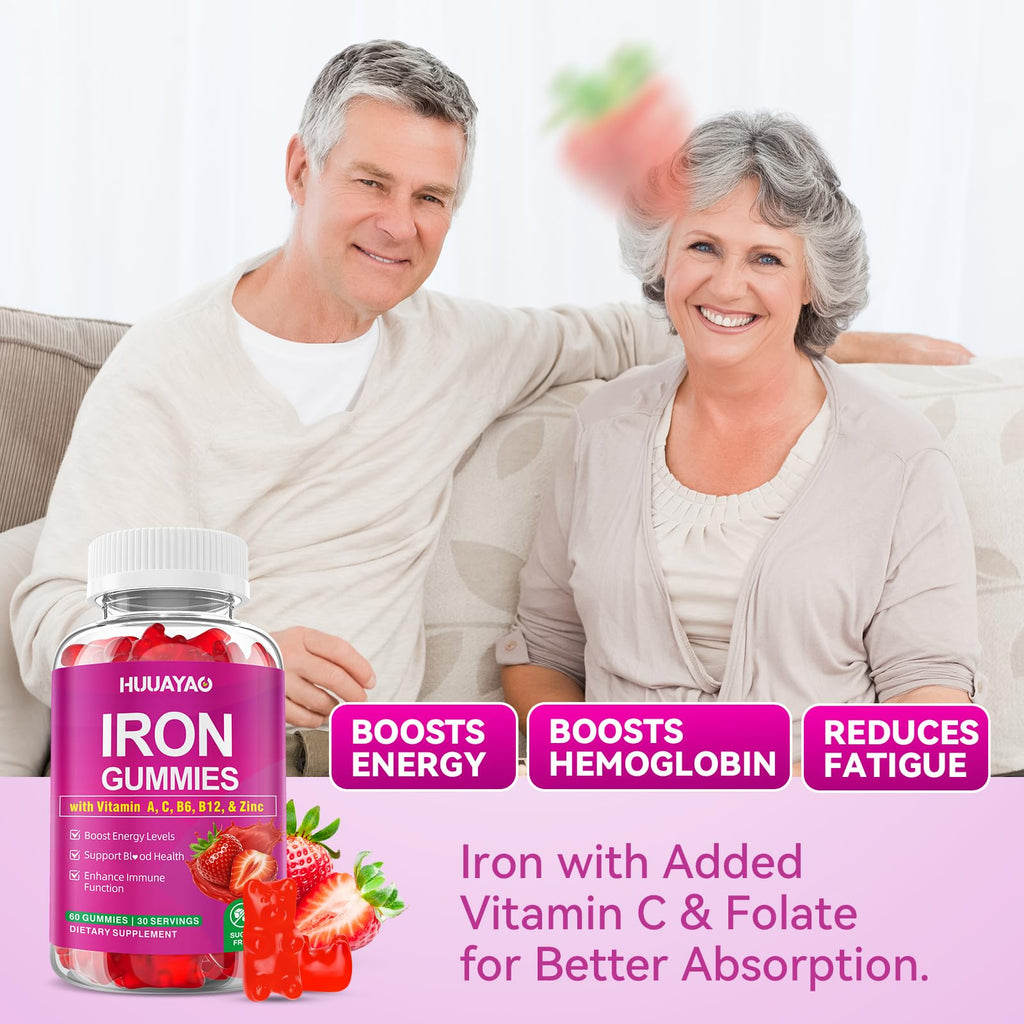 Delicious iron gummies for kids