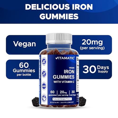 delicious iron gummies for kids