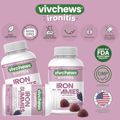 Delicious iron gummies for kids