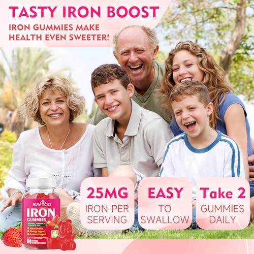 delicious iron gummies for the family