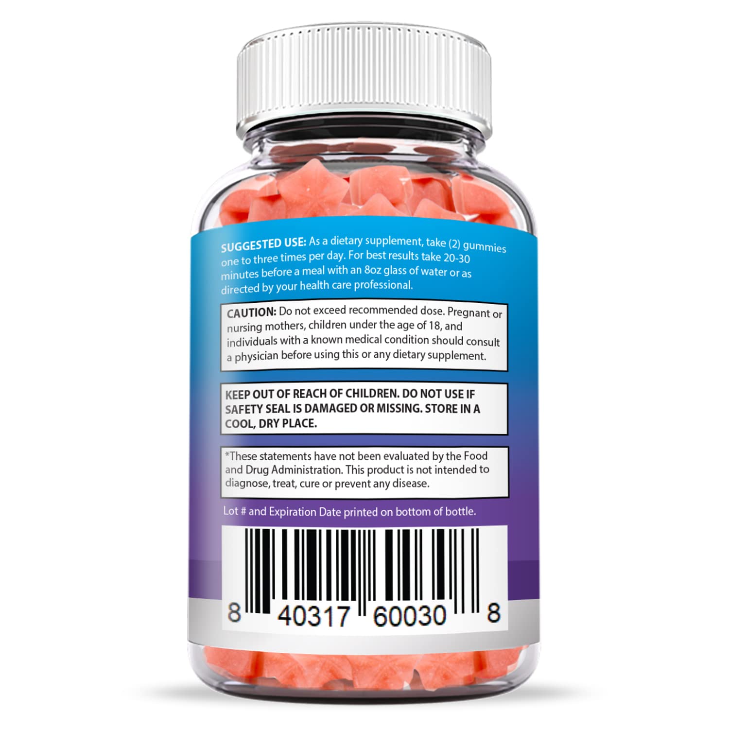 Delicious keto-friendly vitamin gummies