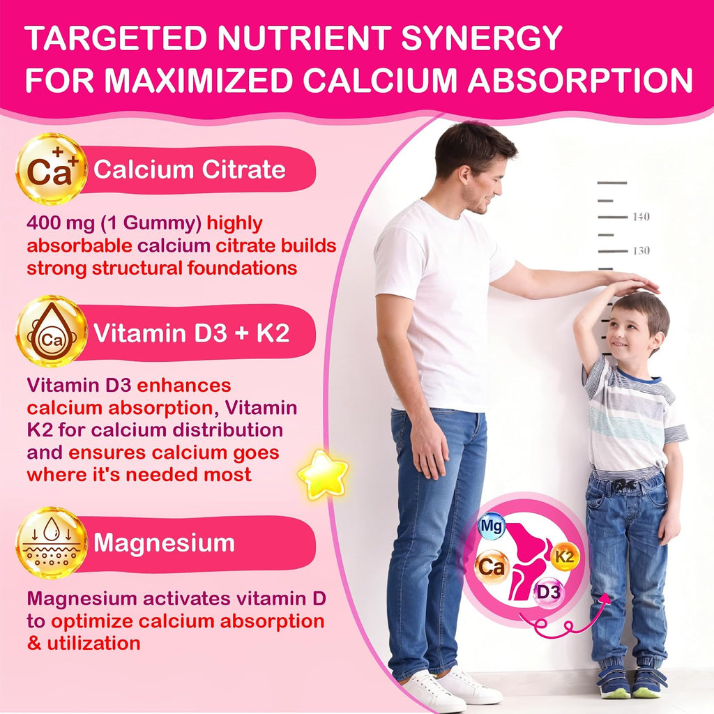 Delicious kids calcium chewables