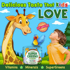 Delicious kids gummies for daily vitamins
