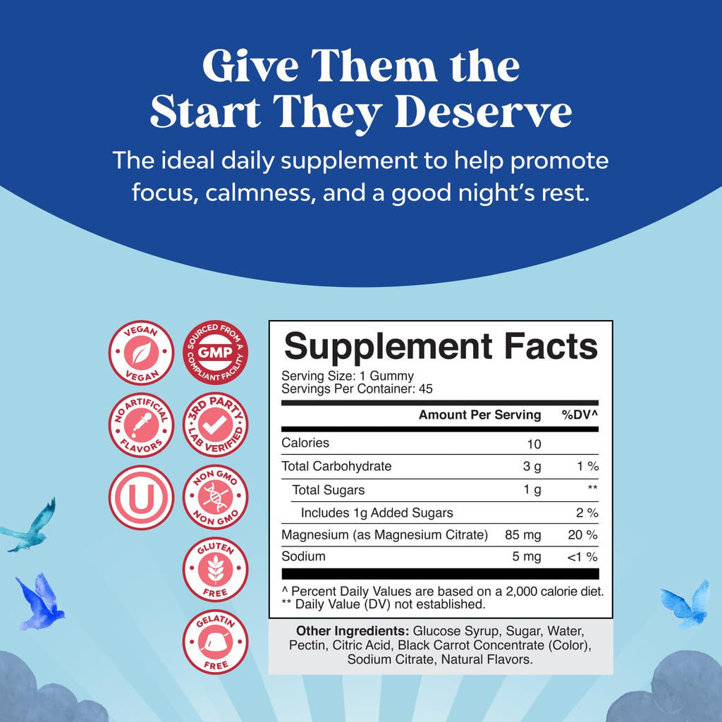 Delicious kids gummies for mineral support
