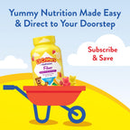 delicious kids gummies with added fiber
